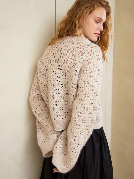 Sandnes Garn - Fleur sweater strikkepakke - Strikkehjørnet AS